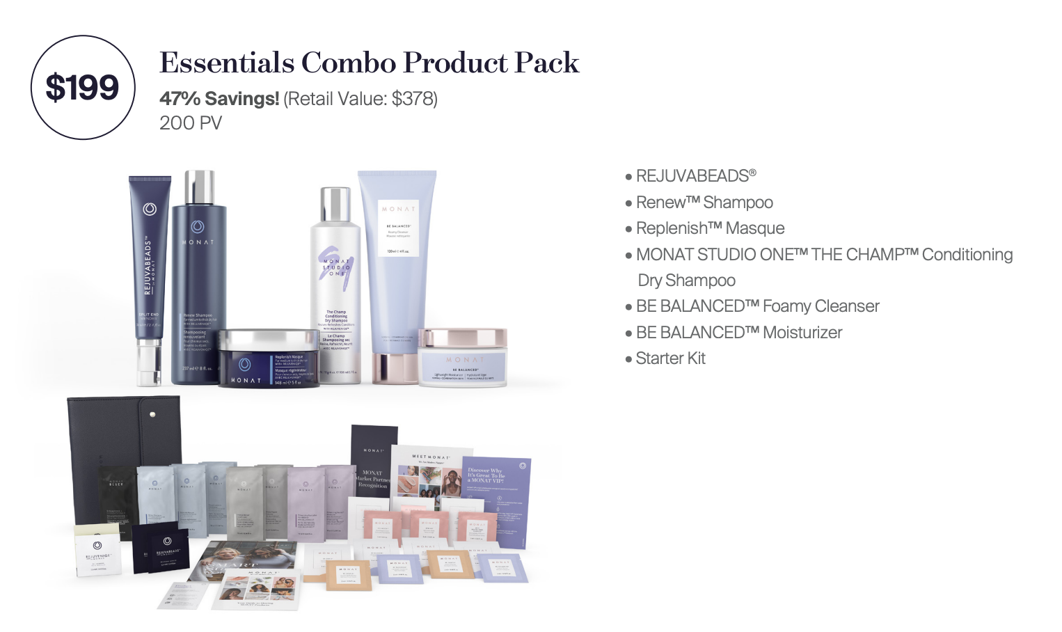 Monat Product Packs are Now Customizable